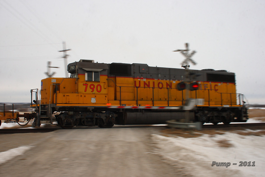 Northbound UP Local Train